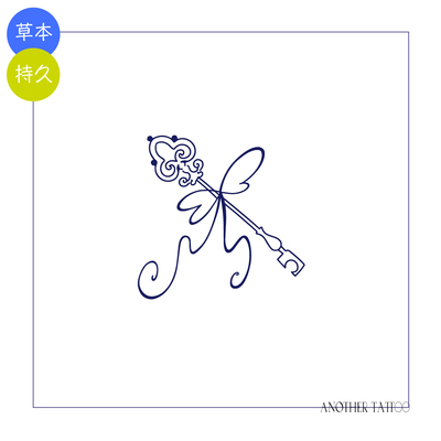 AnOther草本纹身贴魔法仙女棒