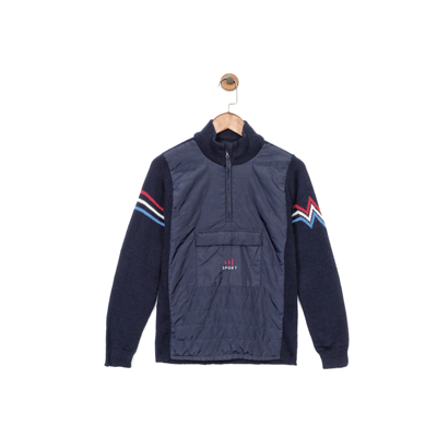 挪威户外W羊毛混纺拼接夹克