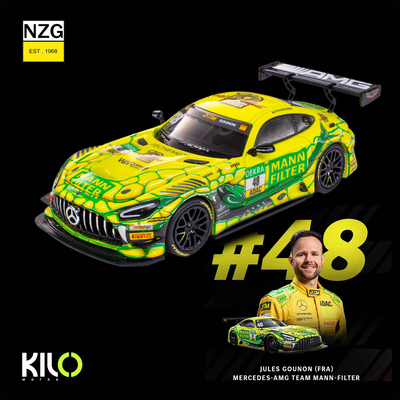 【预售】KILO 1/64 AMG GT3 EVO 2025 DTM WINWARD RACING #48