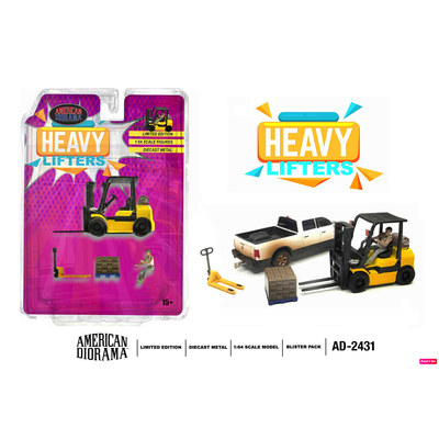 American Diorama 1:64 Figure set - Heavy Lifters 合金人偶