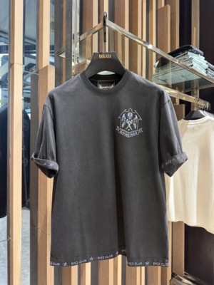 Dartin Bonaparto男装26夏季新款印花短袖T恤全棉T恤SDB2605357