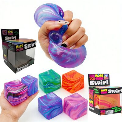 Needoh Soft and Glutinous Sensory Stress-relief Toy Cube Fil