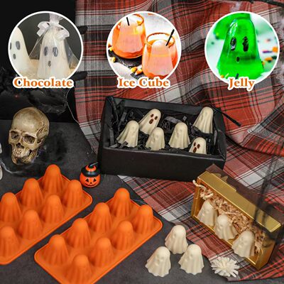Ghost Silicone Mold High Temperature Resistance Halloween Da