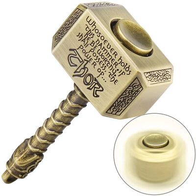 Alloy Fingertip Gyro Spinner Fidget Toys for Adult, Anti Str