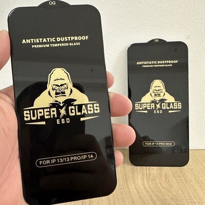 高清黑金刚17pro钢化膜iPhone15/14适用苹果16手机保护贴膜13防窥