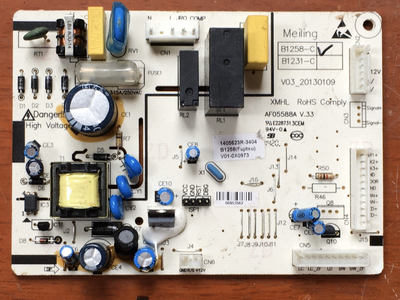 美菱冰箱BCD-241ZE3BD BCD261ZE3BDJ电源控制板主板电脑板B1258-C