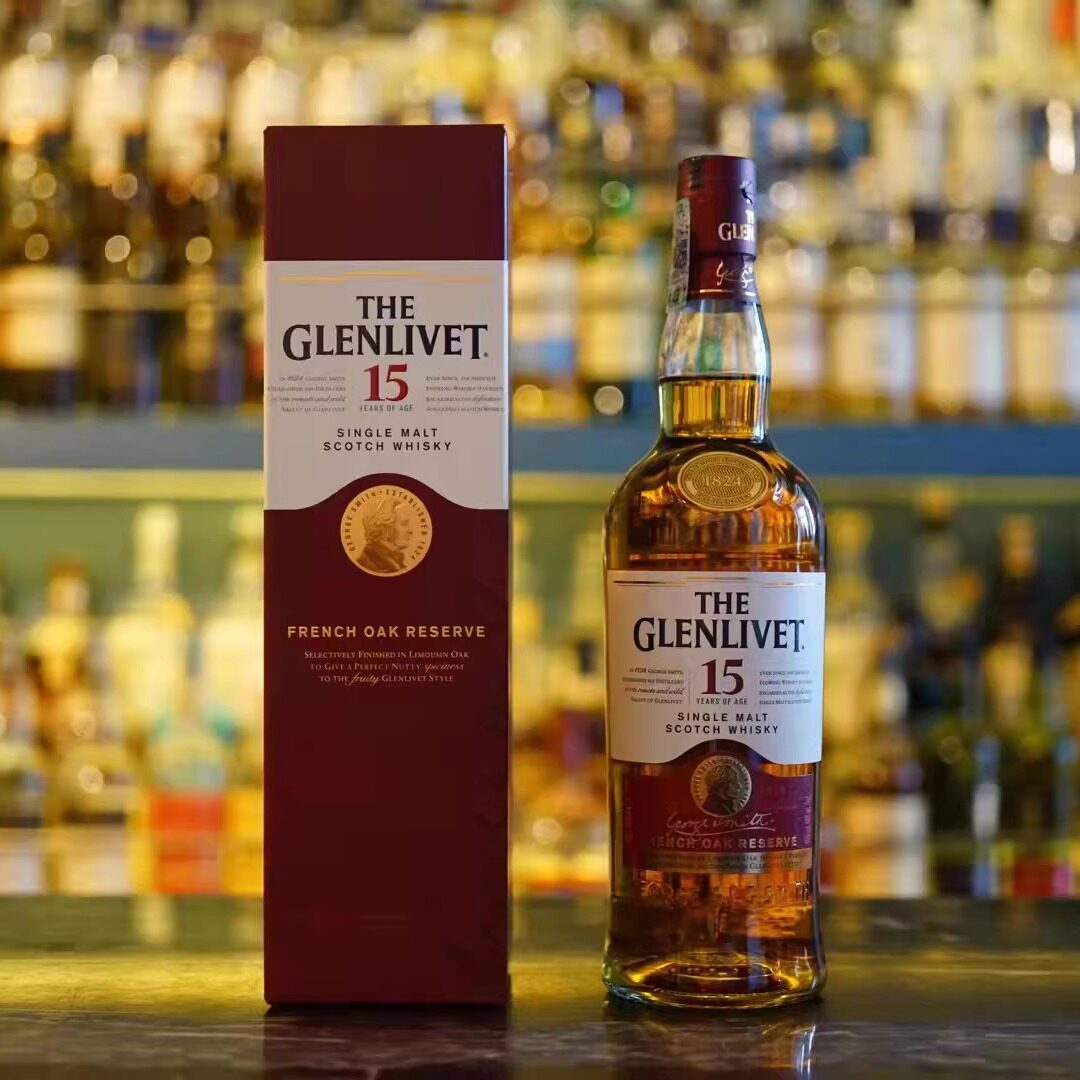 国行·THE GLENLIVET格兰威特15年苏格兰单一麦芽威士忌 700ml