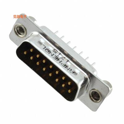 L717SDAH15POL2C309 -[全新CONN D-SUB PLUG 15POS VERT