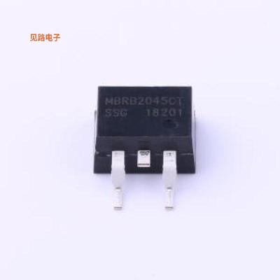 MBRB2045CT -[原装DIODE ARRAY SCHOTTKY 45V D2PAKD2PAK