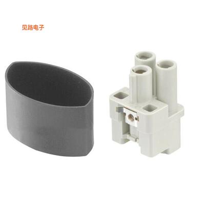 09120023152 -原装[INSERT FEMALE 2POS+1GND CRIMP无触头嵌件