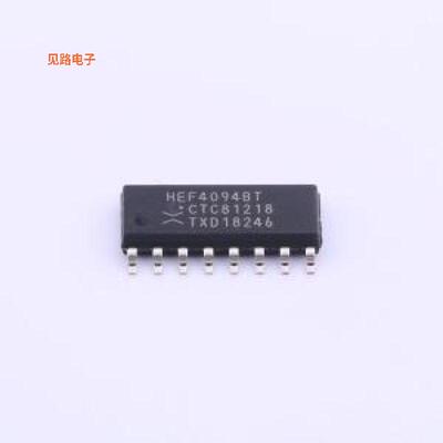 HEF4094BT,653 -[原装IC SHFT REG TRI-STATE 8BIT 16-SOSOIC-16