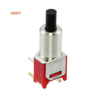PMS9P1B08M6RE -原装[SWITCH PUSH SPST-NO 0.4VA 20V通孔，直角