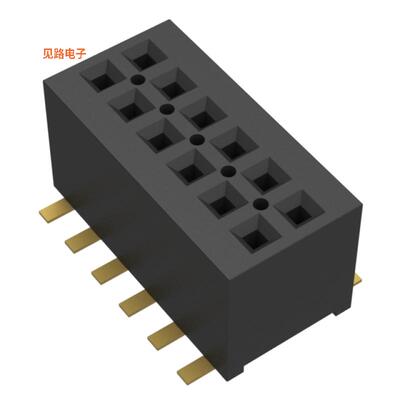 MLE-106-01-G-DV -原装[CONN RECEPT 12POS 1MM DUAL SMD插座