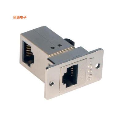 ECF504-SR5E -[全新SHLD PNL CPL RJ45 CAT5E RA KIT]