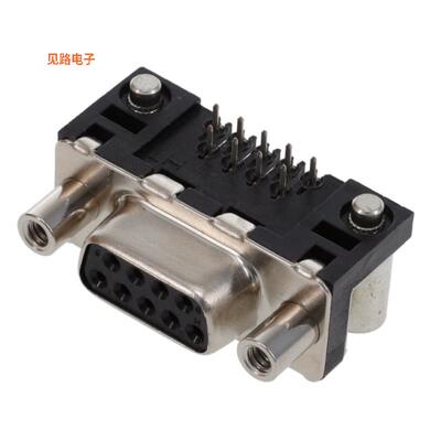 D09S33E6RV09LF -[全新CONN DSUB RCPT 9P R/A SLDR PAS