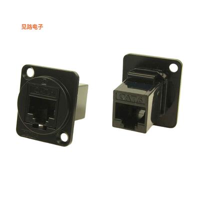 CP30222MB -原装[FT BLACK METAL CAT6 RJ45 CSK插孔，8p8c（R