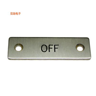 09001-002 -[全新OFF SING PLUNG SWTCH LEGEND PLT]
