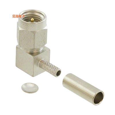 1056456-1 -原装[CONN SMA PLUG R/A 50 OHM SOLDERSMA