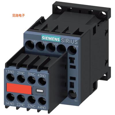 3RT20181BB443MA0 -[全新CONTACTOR S00 16A 24VDC 2NO/2NC]