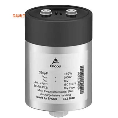 B25690C3327K003 -原装[320UF +-10% 3000V PEC MKP DC320 F