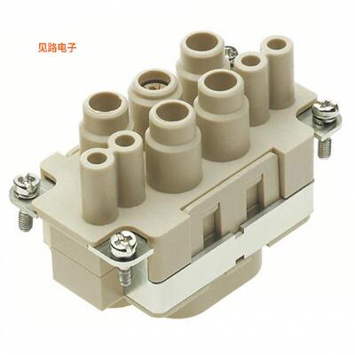 09380082701 -[全新INSERT FMALE 4+4POS+1GND PUSH IN]