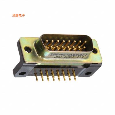 M24308/24-26Z -[全新CONN D-SUB PLUG 15POS R/A SOLDER]