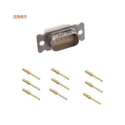 DEMA9PF225 -原装[CONN D-SUB PLG 9POS PNL MT CRIMPD-Sub