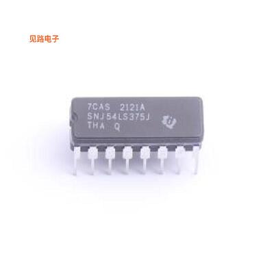 SNJ54LS375J -[SN54LS375 4 位双稳态锁存器CDIP-16锁存器