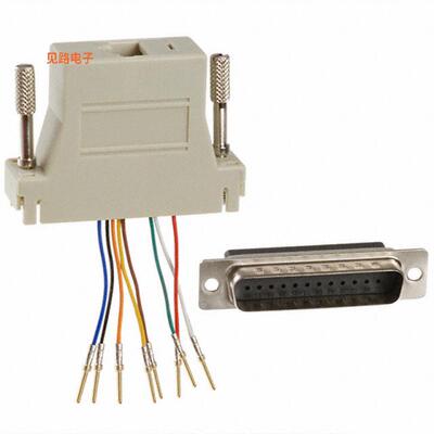 AT-23054 -[全新ADAPT DB25M TO RJ45 JACK BEIGE]
