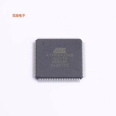 ATMEGA2560-16AUR -[原装单片机(MCU/MPU/SOC)TQFP-100(14x14)