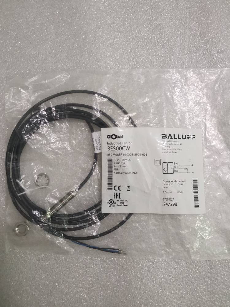 全新原装BALLUFF巴鲁夫 BES00CW BES M08EF-PSC20B-BP02-003现货_虎窝淘