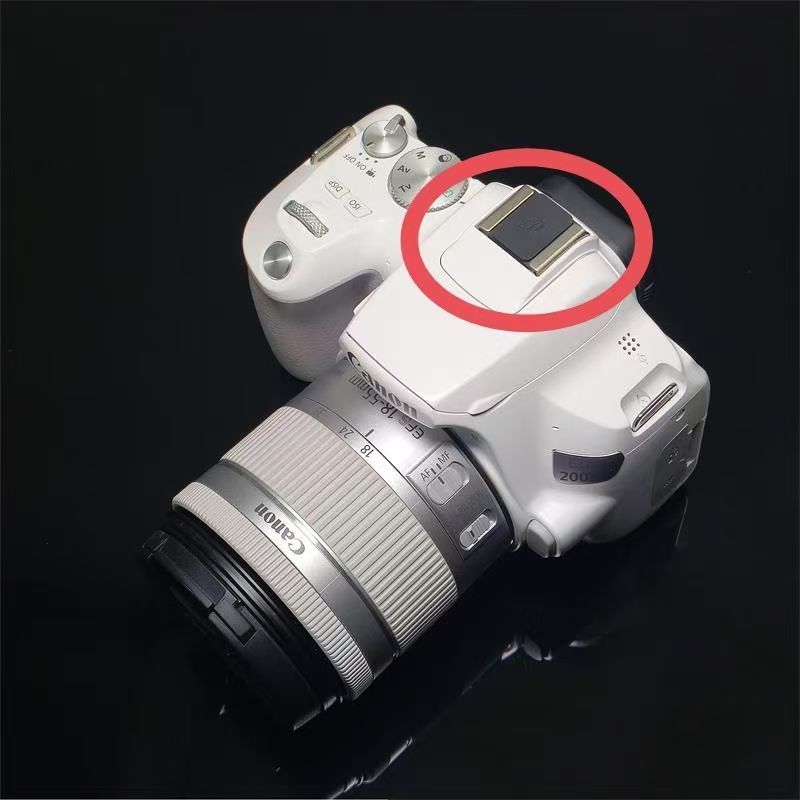 相机软胶热靴盖 通用款热靴可粘制DIY适用佳能尼康富士索尼水平仪