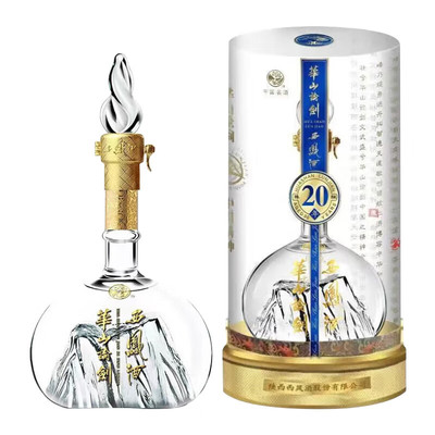 西凤酒华山论剑20年省外版52度500ml*6瓶整箱装凤香型白酒