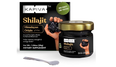 美国Kapiva喜马拉雅Shilajit 树脂80+微量矿物质高达70%富里酸30g