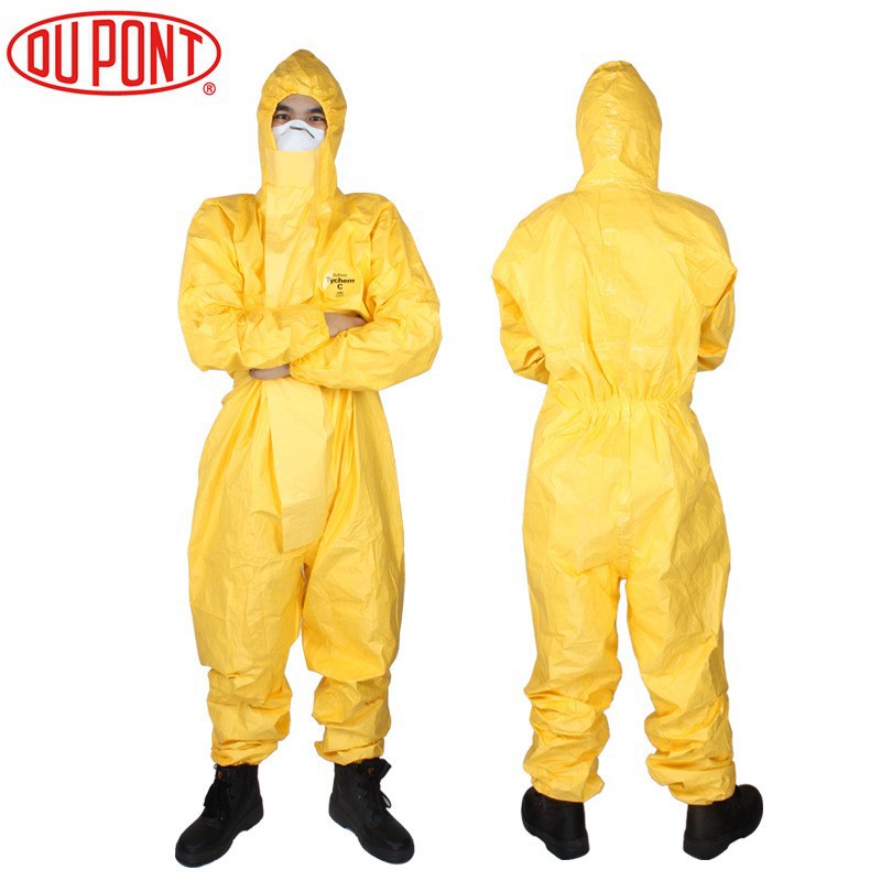杜邦Tychem2000 C级防化服防静电耐酸碱耐腐蚀防油连体防护服批发