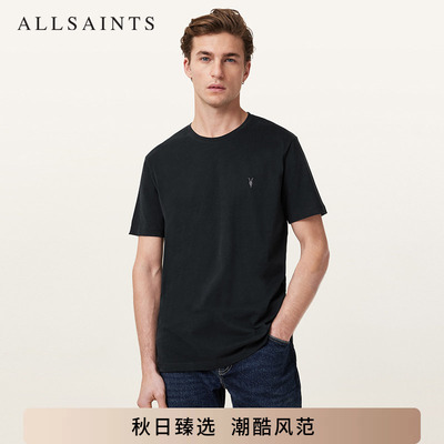 ALLSAINTS男士圆领T恤