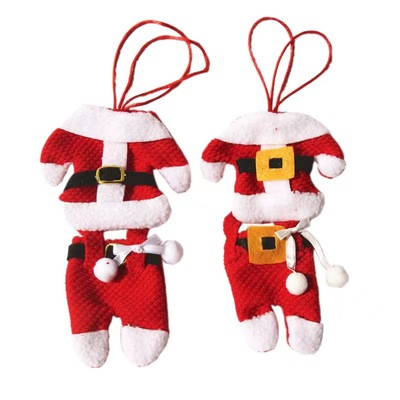 圣诞节装饰雪花雪人餐巾装饰品