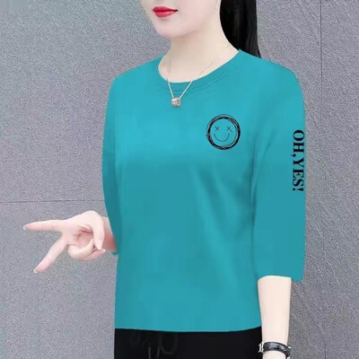 清仓捡漏七分袖T恤女春秋装