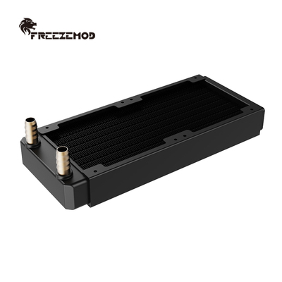 FREEZEMOD液冷工业3D激光医疗小铜散热器TSRP-B160铜液冷排宝塔口