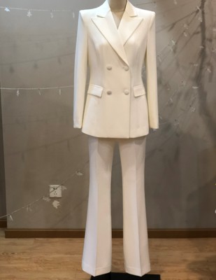 weilier春新款女装上镜白色西装