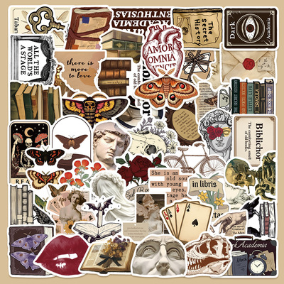 欧洲复古艺术学院贴纸