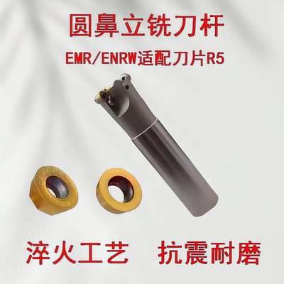 数控圆鼻立铣刀杆EMR EMRW C19 C20 C25 C32 R20 25 30配套刀片R5