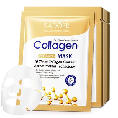 10pcs Anti-wrinkle Collagen Face Mask Moisturizing Anti-agin