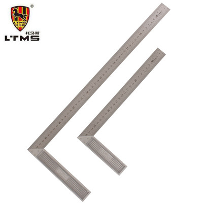 LTMS 托马斯测量工具  钢角尺90度角尺木工尺直角尺500mm300mm 30