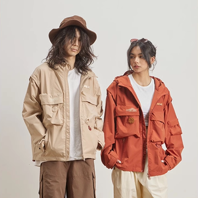 OSCill振荡工业 科技可拆卸马甲冲锋衣山系户外功能街头夹克