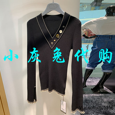 小灰兔正品代购秋新款针织衫