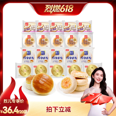 桃李早餐零食家庭囤货装