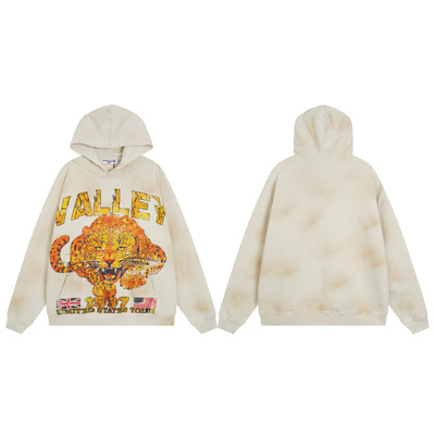 Vale Forever CHEETAH PULLOVER HOODIE欧美潮牌时尚连帽衫卫衣潮
