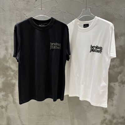 Broken Planet美式潮牌发泡字母印花夏季百搭宽松男女圆领短袖T恤
