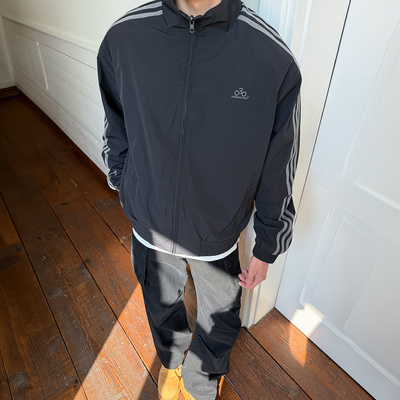 SANBAI防晒刺绣双面穿夹克